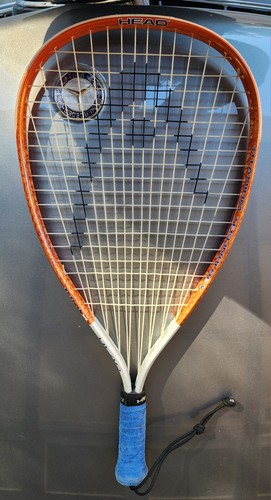 Head Racquetball Racket TI.Flash XL Titanium 3 5/8 Grip With Case | eBay