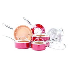 Todd English Titanium-infused Ceramic Nonstick 10-pc Cookware Set ...