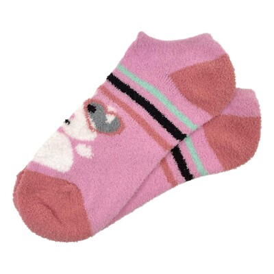 Snugadoo Aloe Infused Ankle Socks Women One Size Soft Fuzzy Novelty ...