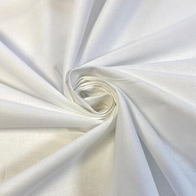 Muslin Fabric/Textile - Medium Weight - 100% White Cotton (60in Wide ...