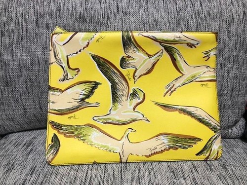 Emilio Pucci Clutch Bag Bird Yellow | eBay