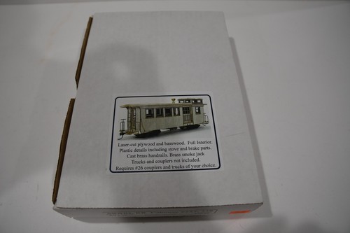 SR & RL RR Caboose #557,#558 On2/On30 Kit #10 mount blue model co | eBay