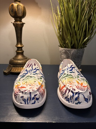 Sperry Top Sider Rubber Slip-On Loafer Colorful Underwater Sea life ...