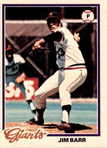 1978 O-Pee-Chee Baseball Jim Barr San Francisco Giants #19 | eBay