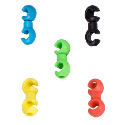 20 Pcs Bicycle MTB Brake Cable S Style Clips (Random Color Delivery) | eBay