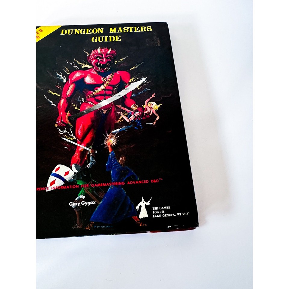 Advanced Dungeons & Dragons Dungeon Masters Guide 1st Edition 1979 Good ...