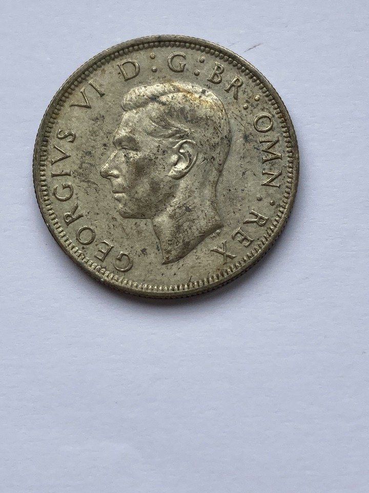 1946 George VI Half Crown Silver Coin, Good Grade | eBay UK