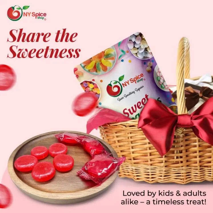 Cinnamon Discs Candies - Red Twist, Wrapped - Candy - by NY Spice ...