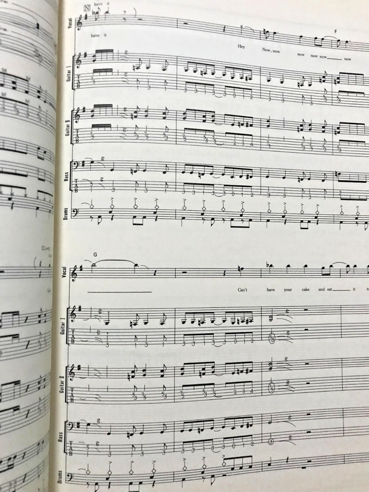 Vince Neil Exposed Japan Band Score Book Guitar Tab | eBay