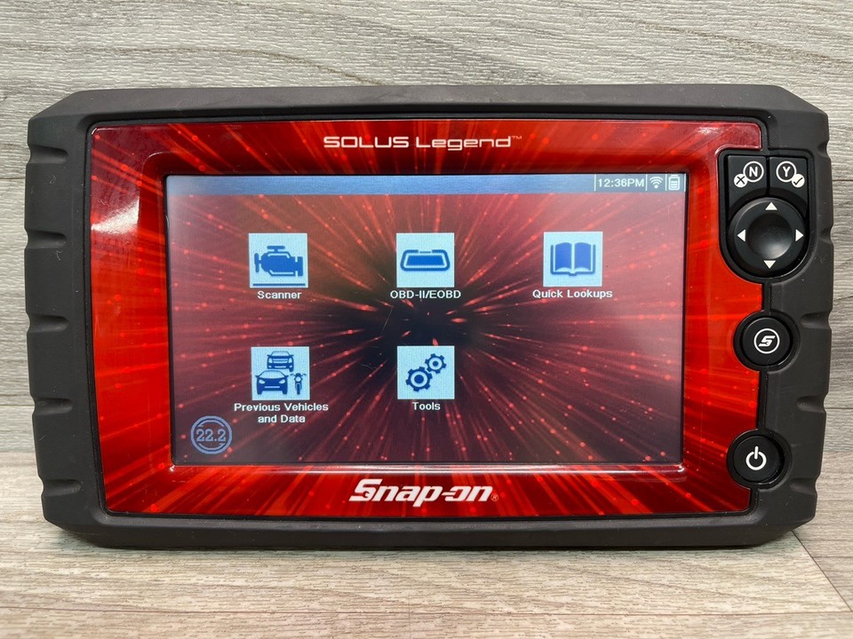 Snap-on Solus Legend ESC336 Diagnostic Scanner (A1D025234) | eBay