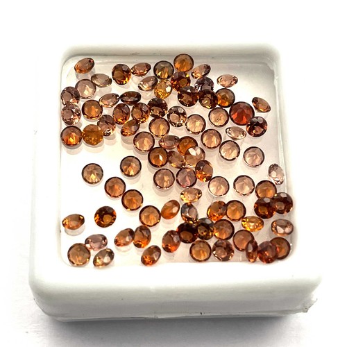 Natural Garnet Round Cut Loose Gemstone Lot 100 Pcs 2.50 MM | eBay