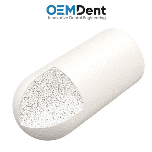 x1 GDT Dental Sponge Collagen Grafting Plug Sterile Blister Double Pack ...