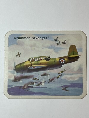 1940s United Nations Battle planes CRACKER JACK /Lowney V407-3 WW2 #91 ...