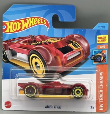 Hot Wheels Mach It Go 4/5 Track Champs 112/250 Track Stars Short Card ...