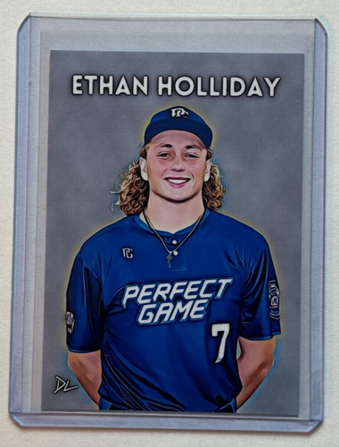 Ethan Holliday Limited Edition Artist Signed "Perfect Game" Trading ...