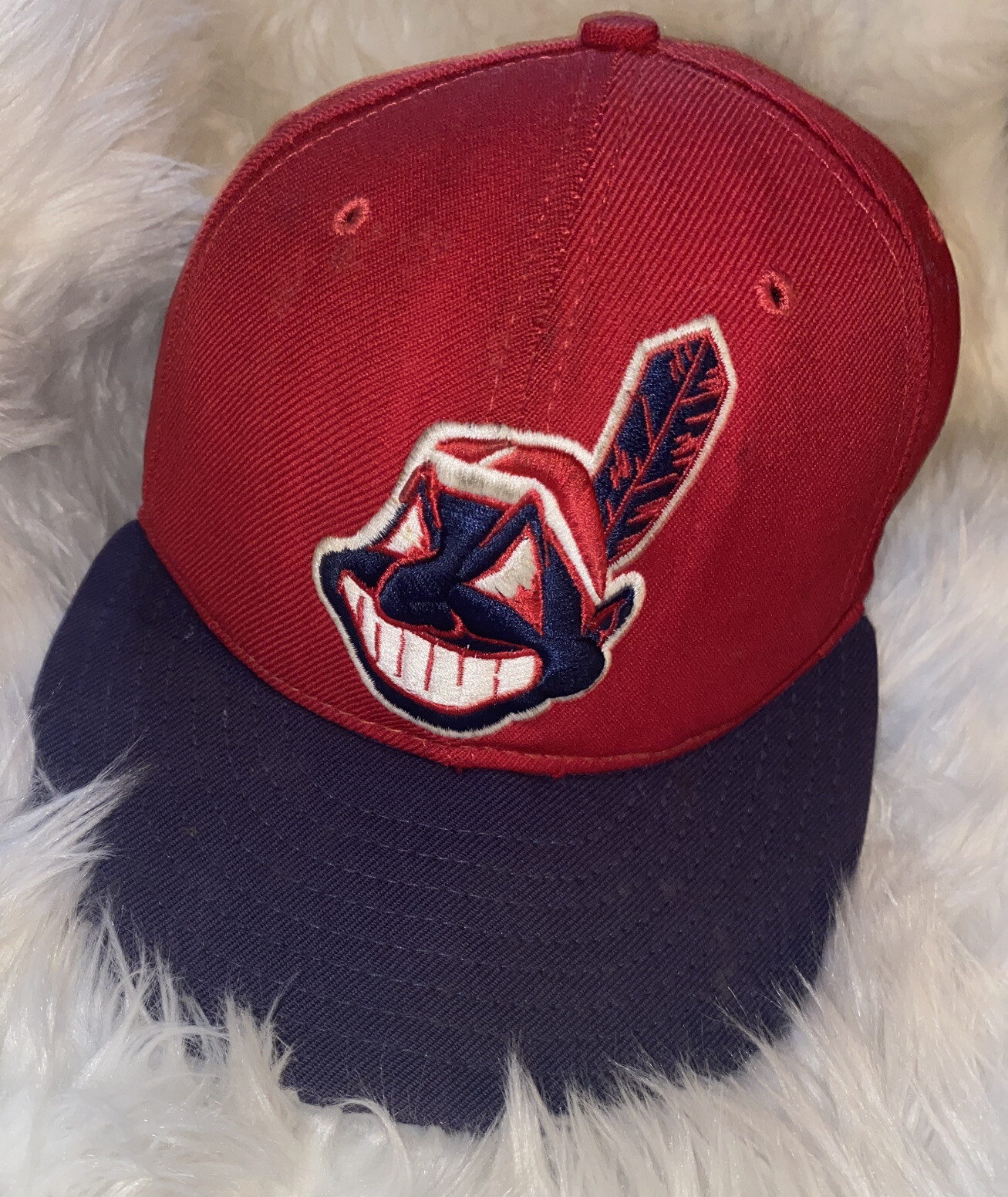 RARE Blue Face MLB Genuine Merchandise Cleveland Indians Chief Wahoo ...