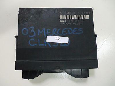 A 209 820 03 26 | MERCEDES BENZ OEM TEMIC REAR CONTROL MODULE UNIT | eBay