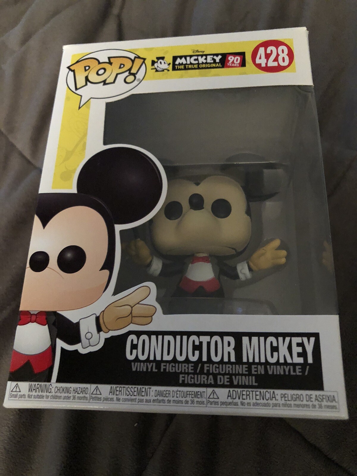 Disney 90 Years Mickey #428 - Conductor Mickey - Funko Pop! Disney ...