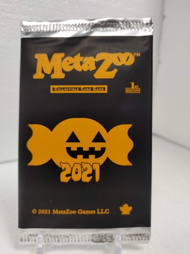 META ZOO 1ST Edition Sealed Pack 2021 Halloween Pack Nightfall Cryptid ...