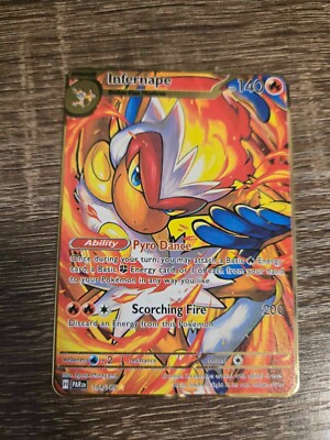 Infernape Pokemon Card Rainbow VMAX GX EX GX ACG V STAR HOLO 1st Metal ...