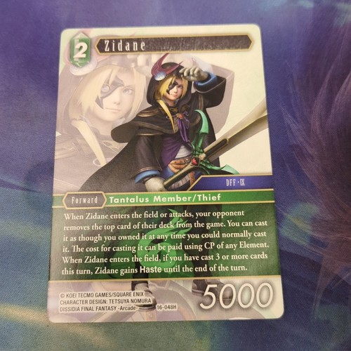 Final Fantasy TCG Emissaries Of Light Zidane 16-048H | eBay