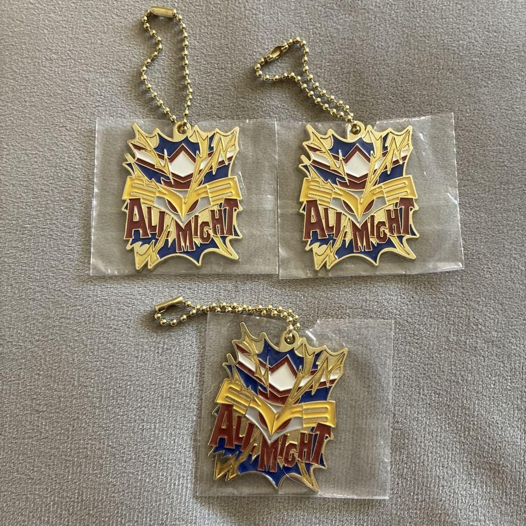 All Might My Hero Academia Metal Charm Anime Ichiban Kuji Keychain | eBay