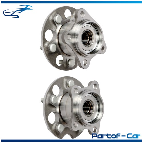 Pair Rear Wheel Bearing & Hub For Toyota 04-13 Highlander 09-16 Venza ...