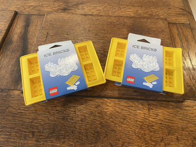 2 NEW Lego Bricks Ice Cube Trays 4277645 | eBay