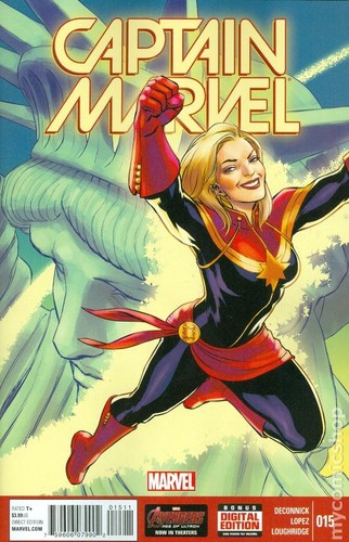 Captain Marvel #15 FN 2015 Stock Image | eBay