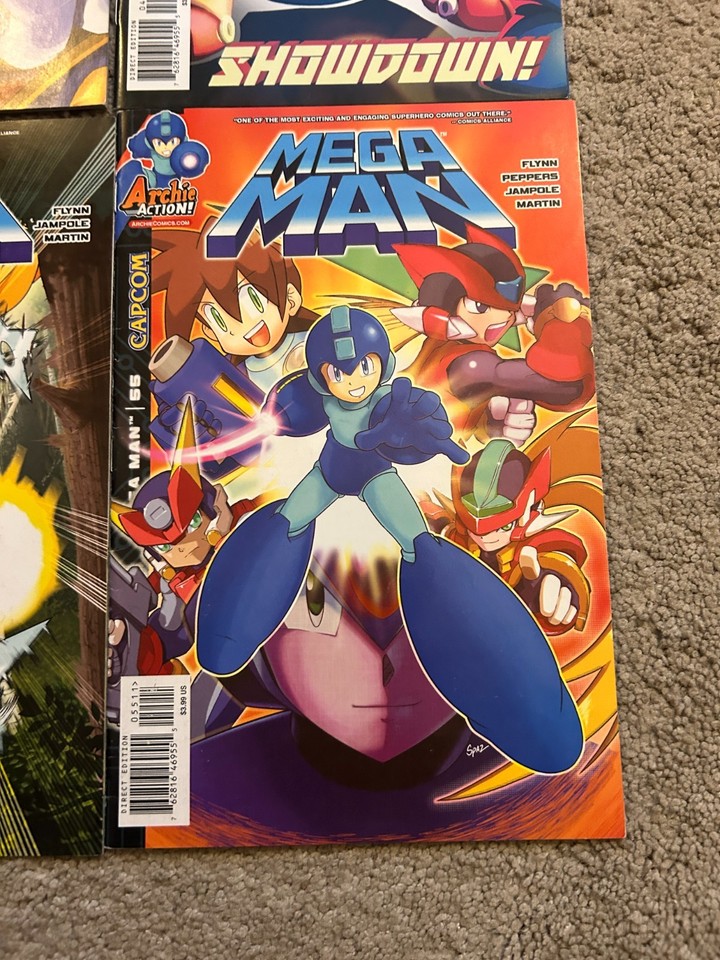 Mega Man Lot 12 Comics Archie Comics Capcom | eBay