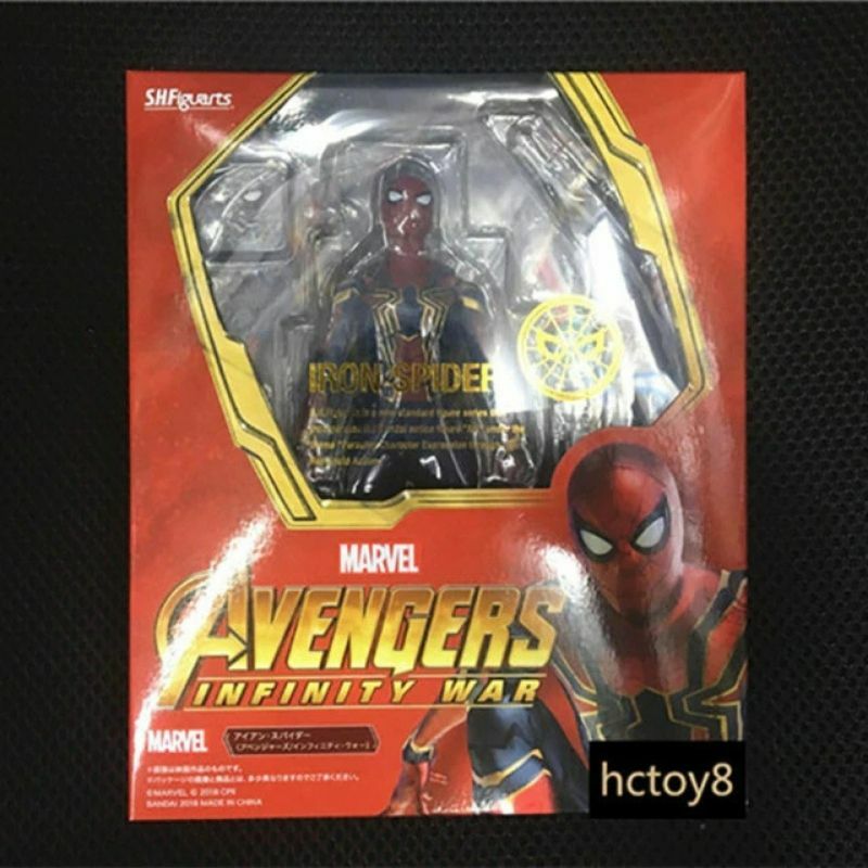 Spider Man Marvel Iron Avengers Infinity War Toy Model Action Figure ...