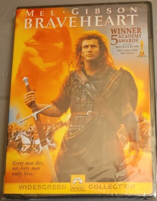 BRAND NEW Braveheart 1995 film (DVD, Widescreen Collection) Mel Gibson ...