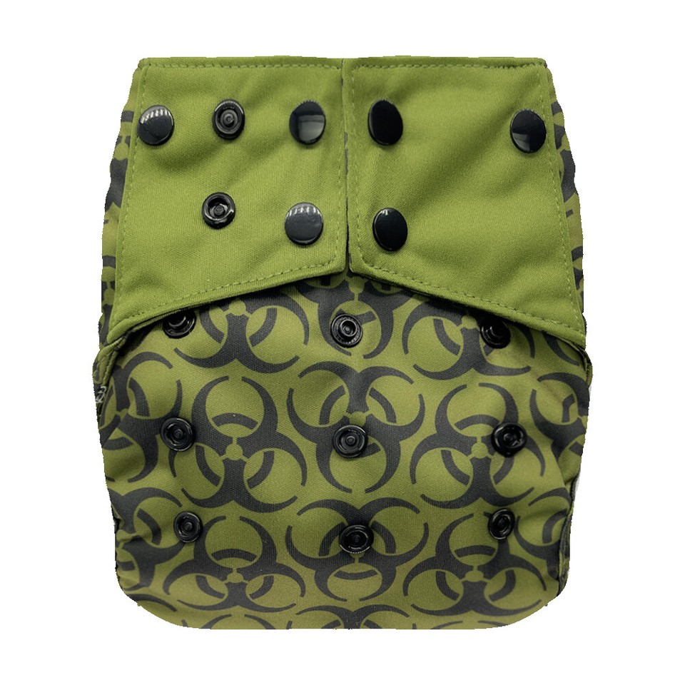 ECOABLE Baby Heavy Duty Waterproof Cloth Diaper Cover with Leg Gussets ...