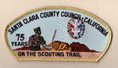 CSP - Santa Clara County Council - Mint - Eagle Gold Myl Border | eBay