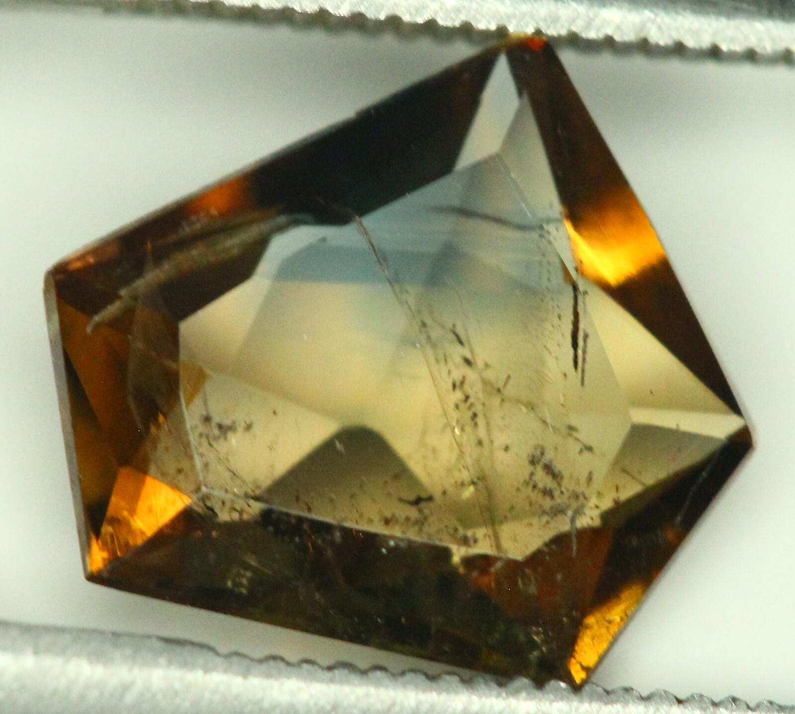 2 CT ULTRA RARE MULTICOLOR NATURAL AXINITE W/FULL OF BLUE CUT GEMSTONE ...