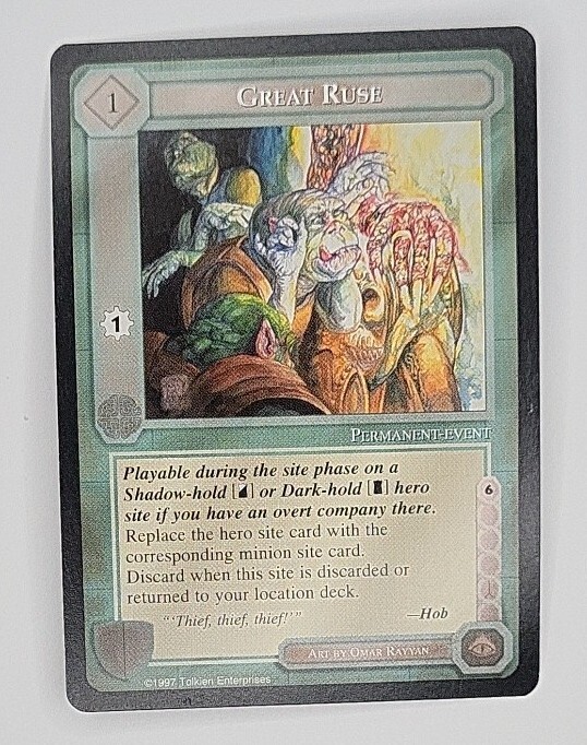 MIDDLE-EARTH CCG MECCG GREAT RUSE THE WHITE HAND TWH x3 UNCOMMON ...