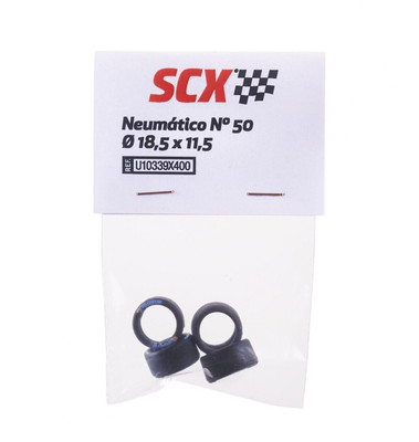 SCALEXTRIC TIRE Nº 50 PORSCHE PACK X 4 UNIT. Ø18.5 x 11.5 MM SCX ...