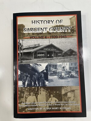 History of Sargent County, ND Volume 4 1920-1945 | eBay
