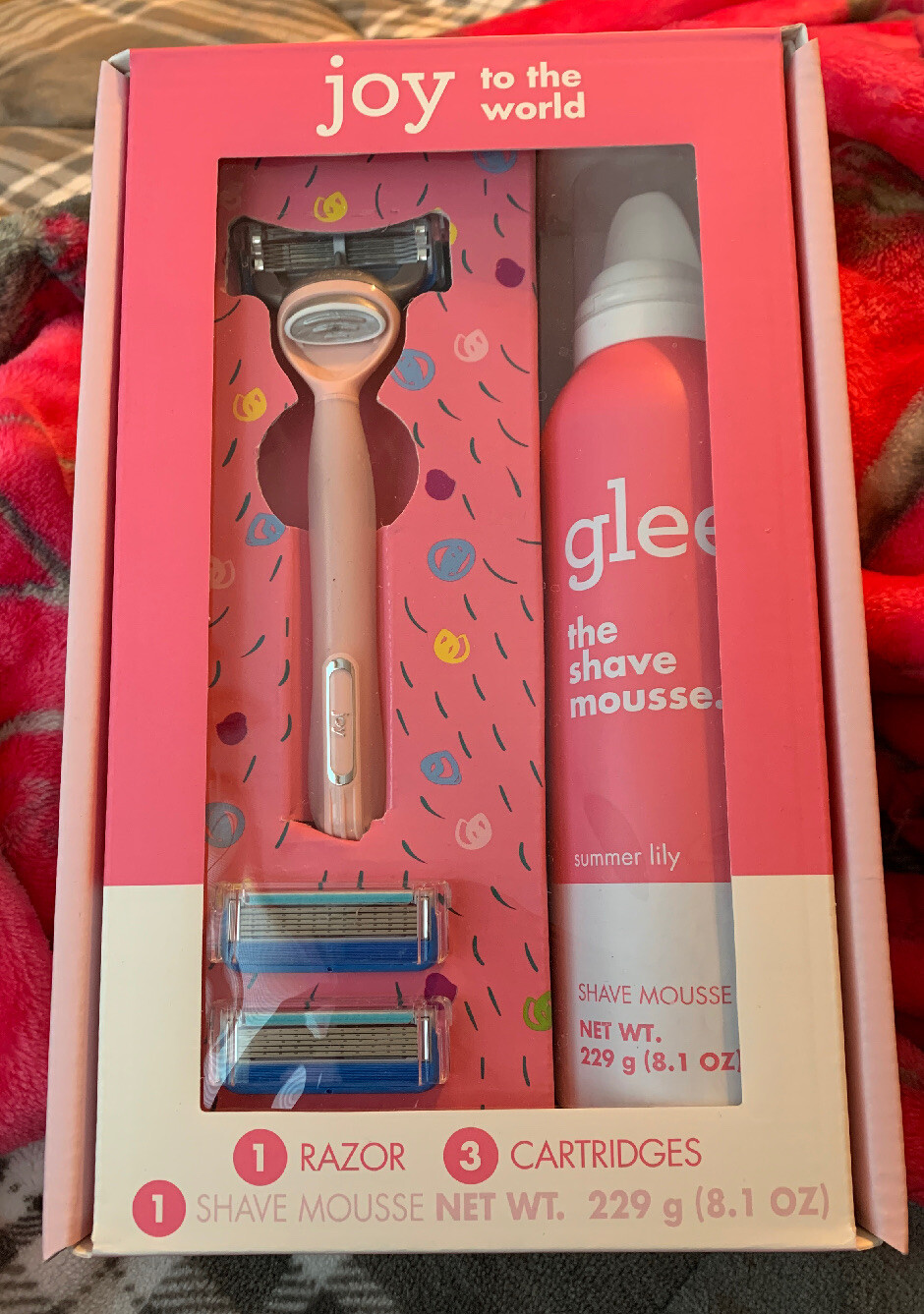 Gillette "Joy To The World" Razor and Shave Mousse Set Including 3 ...