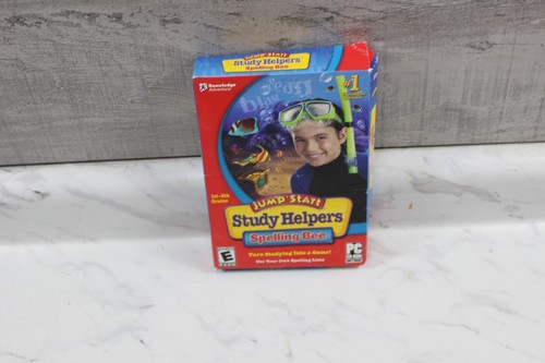 🎆JumpStart Study Helpers Spelling Bee (PC) CD-ROM Video Game Windows XP ...
