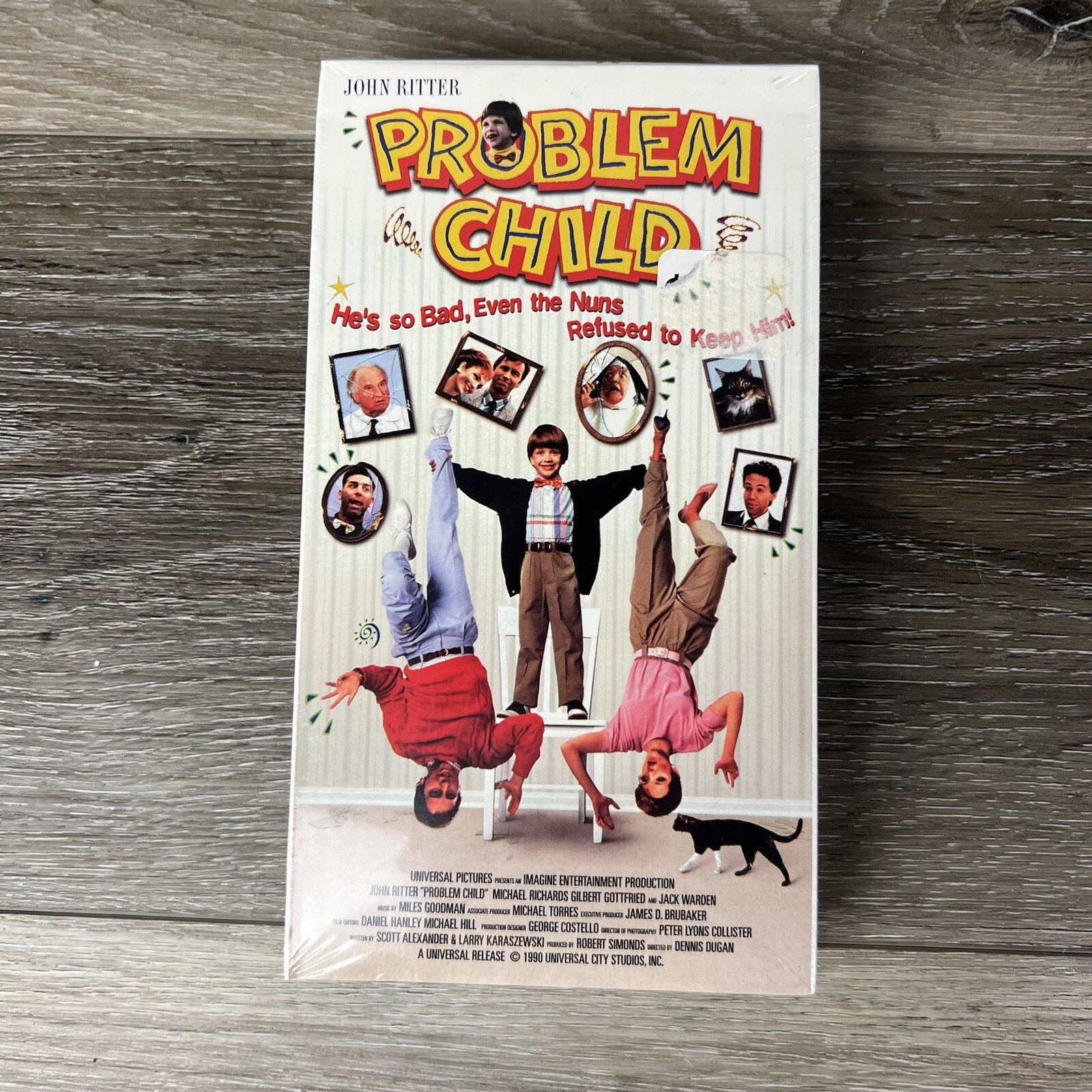 Problem Child (VHS, 1991) Sealed VHS Factory Sealed New 96898101431 | eBay