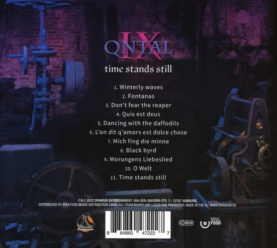 Qntal IX: Time Stands Still (CD) Album Digipak 884860472227 | eBay