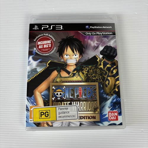 One Piece Pirate Warriors Treasure Edition PS3 Playstation 3 Complete W ...