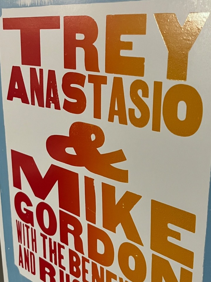 Trey Anastasio & Mike Gordon | GRAB Ryman Poster 2006 | Hatch Show ...
