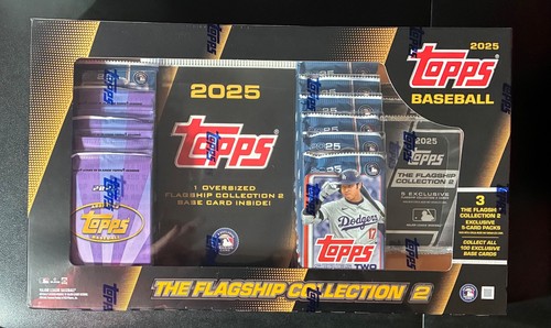 Sealed 2025 TOPPS Baseball The Flagship Collection 2 Costco Bundle Box ...