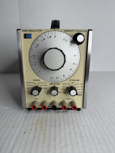 HP Hewlett Packard 204D Oscillator - Free Shipping | eBay