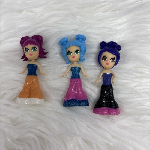 Vintage Spin Master PixOs ChixOs mini-doll figures Lot Of 3 Dolls Y2K ...