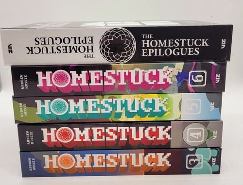 Homestuck Books Lot Volumes 3,4,5,6 &Epilogues-Hardcover Set Of 5 Books ...