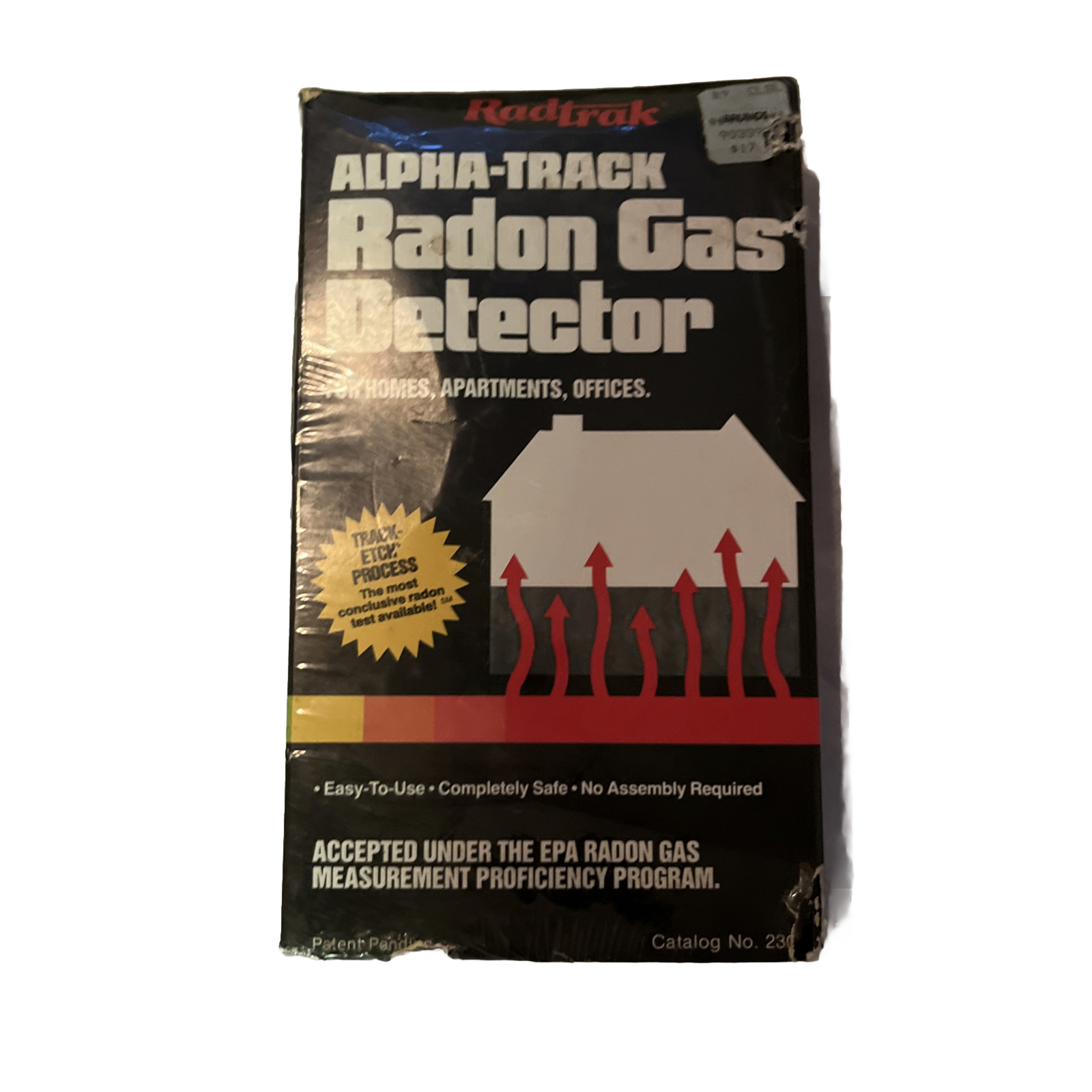 RadTrak Catalog No 2300 Radon Gas Detector EPA Approved Alpha Track New ...