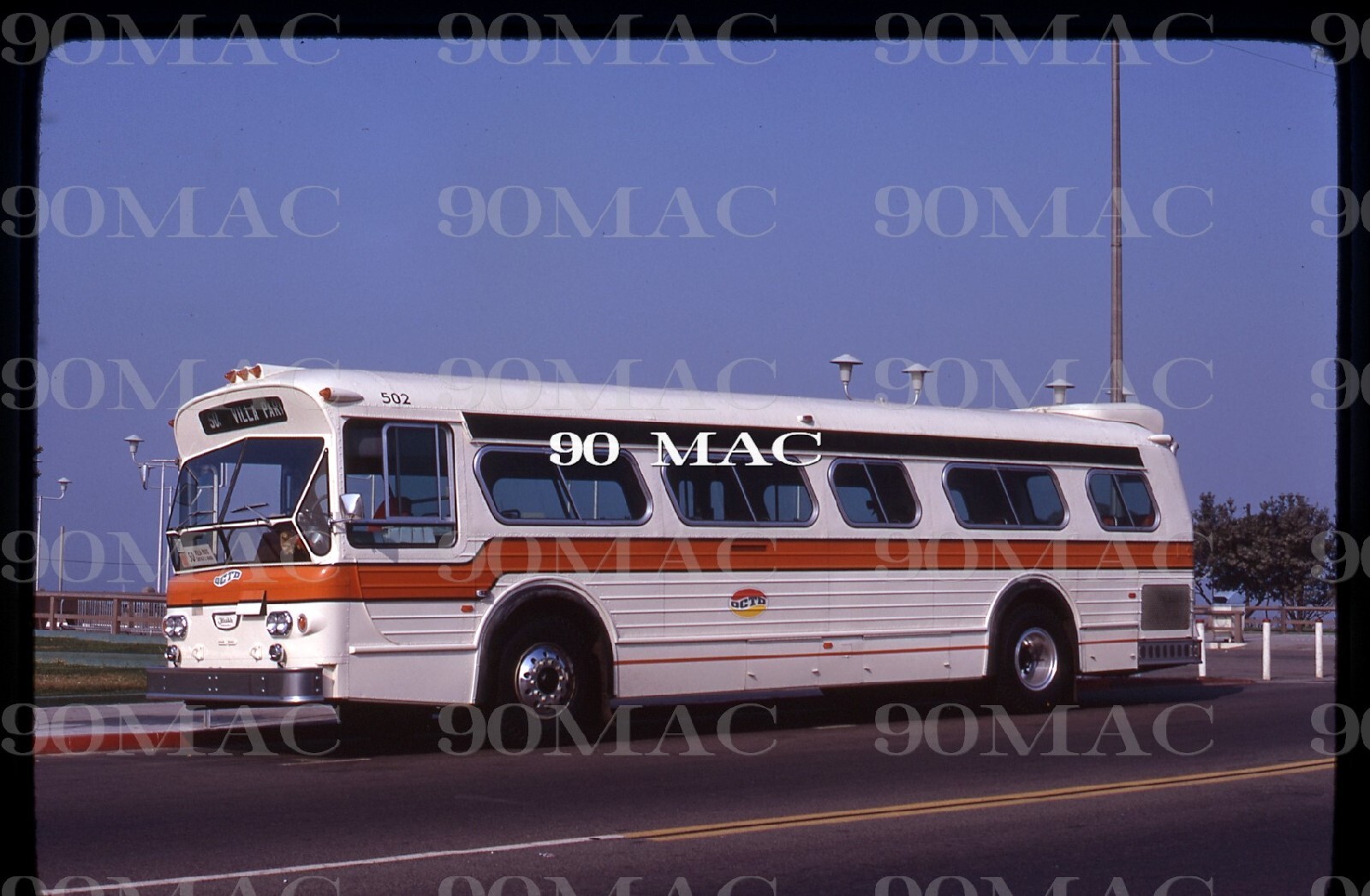 OC TRANSIT DISTRICT-OCTD Flxible Bus #502. Original Slide 1973. NEW! | eBay